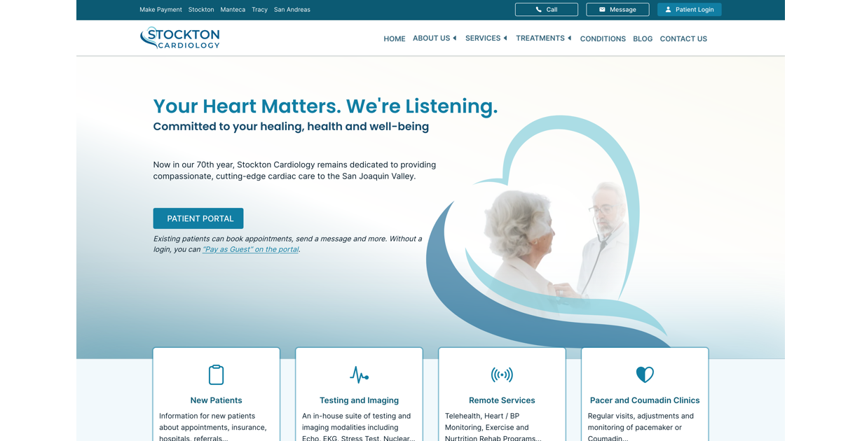 Cardiology Patients Can Find Help They Need On Our Website